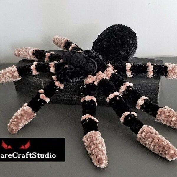 Giant Spider Plush - Etsy