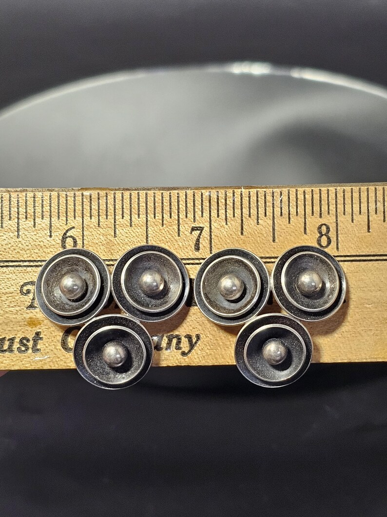 Vintage NE From Sterling Silver Clip on Earrings - Danish Modernist ...