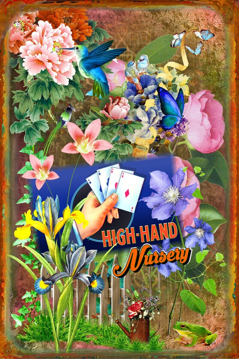 Nursery Vintage Seed Packet Metal Sign 12x18 DH128 - Etsy