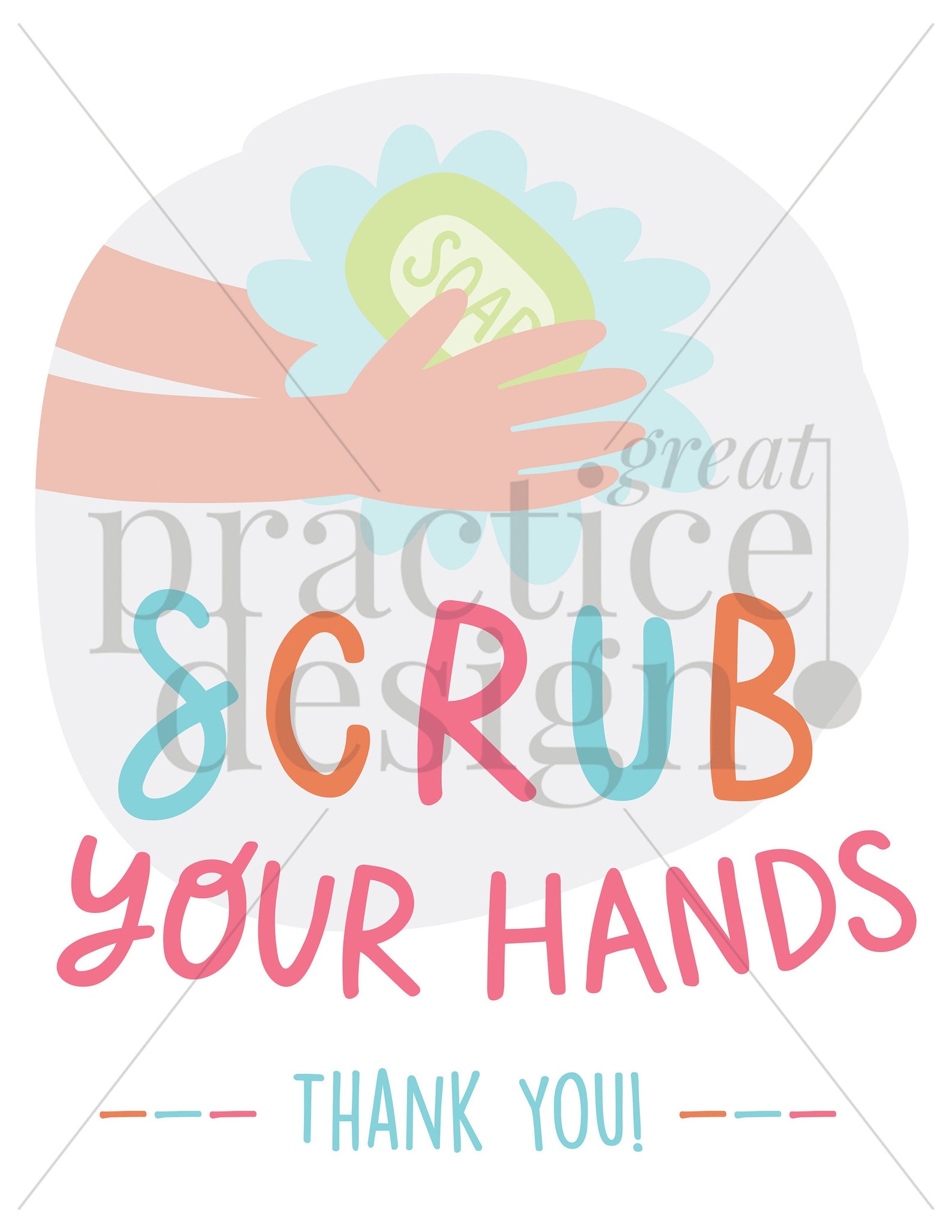 Adorable Wash Your Hands Sign Printable Hand Washing Sign - Etsy