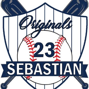 T-ball/baseball/softball Personalized Stickers for Dugout Bucket ...