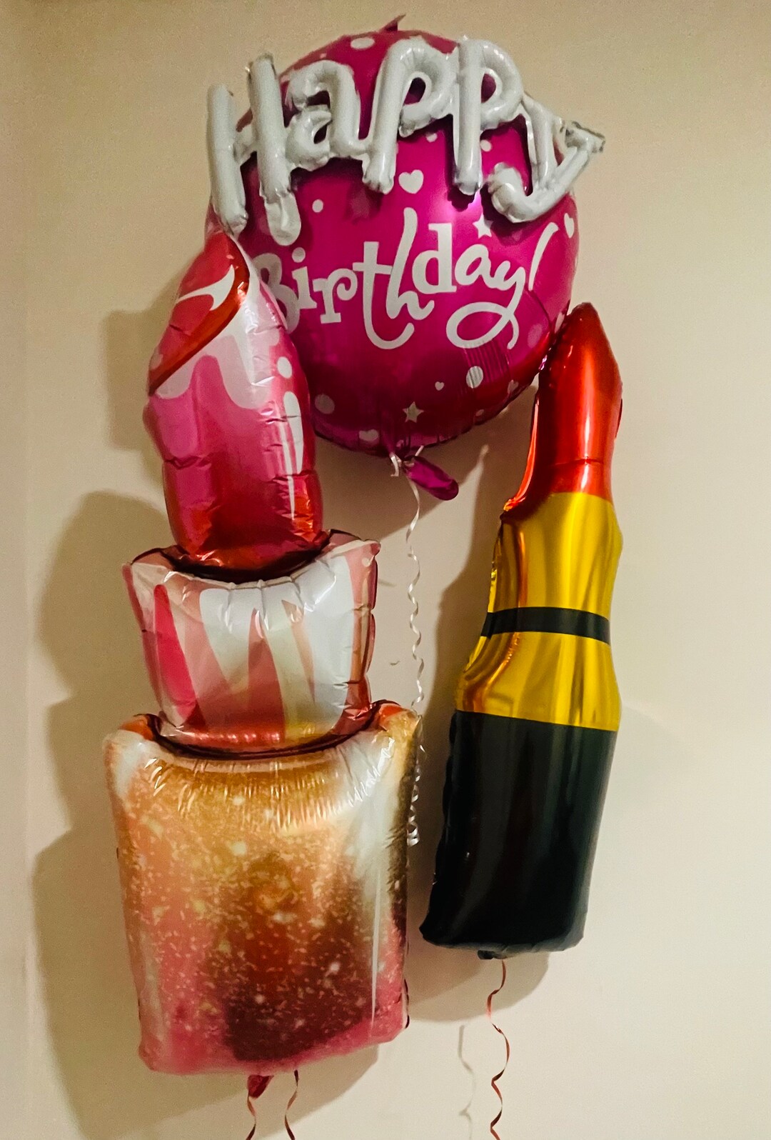 Birthday Lipstick Balloon Set of 3 - Etsy