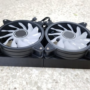 3D Printed 120mm Fan Spacers | Fan Mounting Spacers | PC Case Fan Mount ...