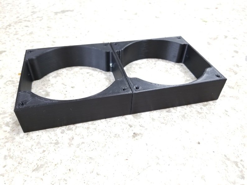 3D Printed 120mm Fan Spacers | Fan Mounting Spacers | PC Case Fan Mount ...