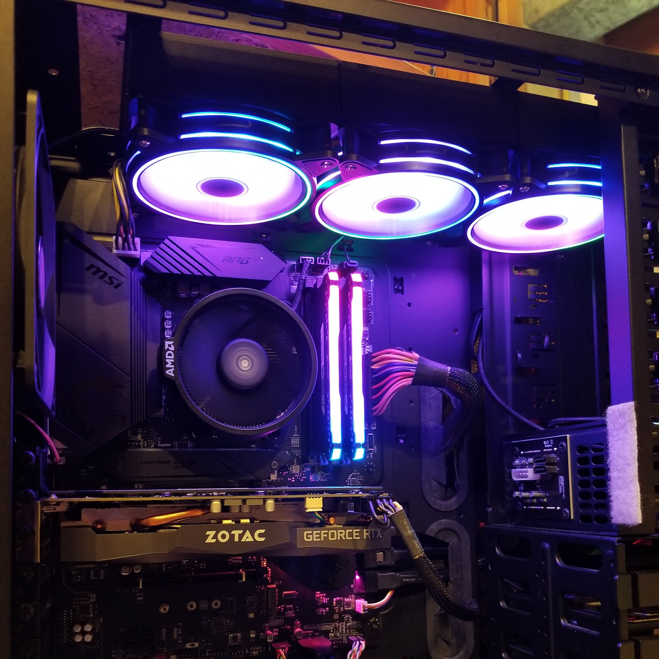 3D Printed 120mm Fan Spacers | Fan Mounting Spacers | PC Case Fan Mount ...