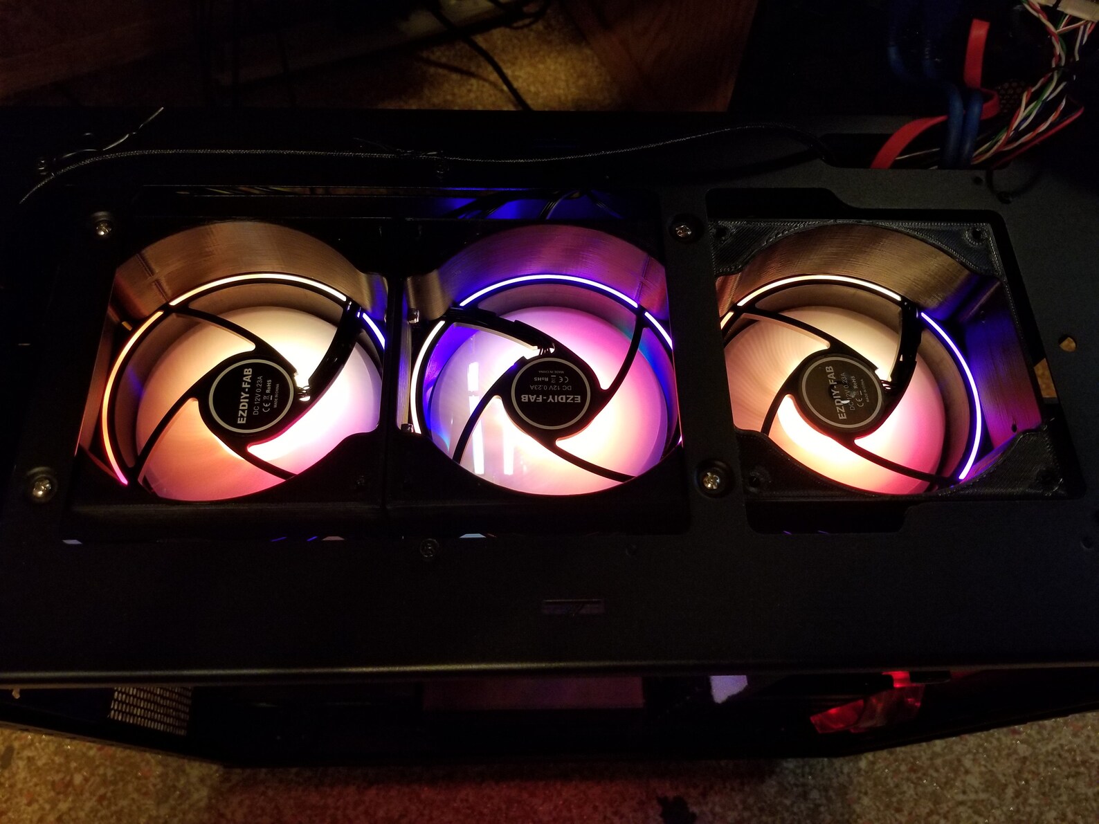 3D Printed 120mm Fan Spacers Fan Mounting Spacers PC Case - Etsy UK