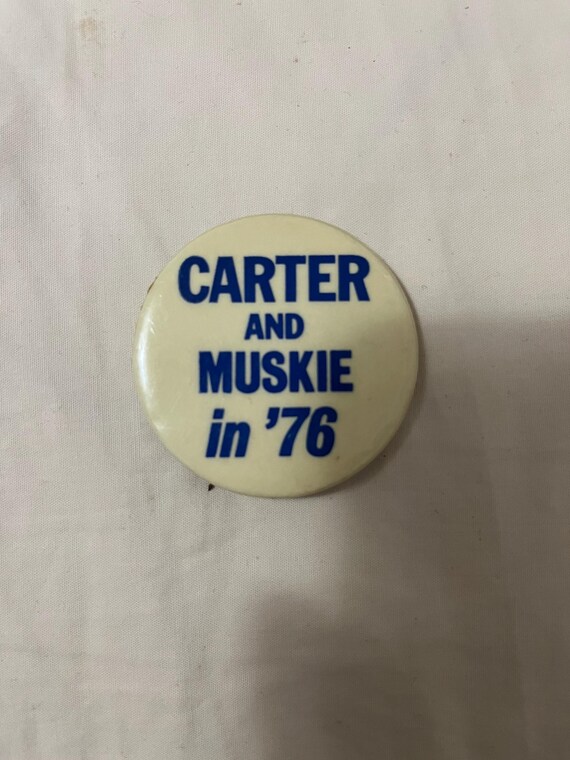 Jimmy Carter 1976 Presidential Campaign Buttons Lot - Gem