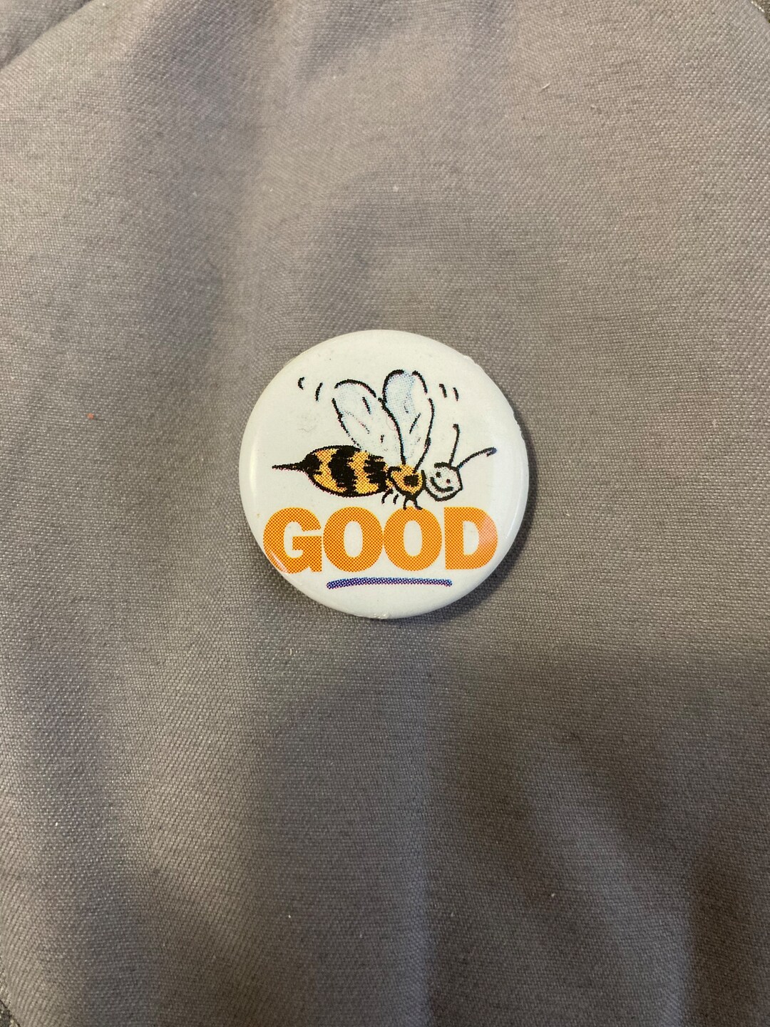 Vintage American Girl Grin Pin Bee Good - Etsy