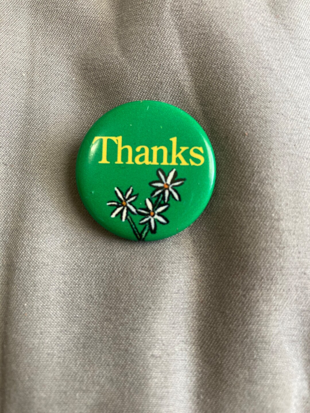 Vintage American Girl Grin Pin Thanks - Etsy