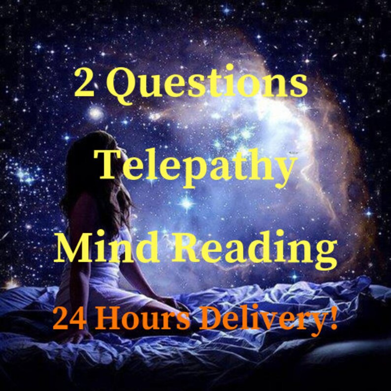 Telepathy Reading Clairvoyant, Intuitive Mind Reader Telepath, Mental ...