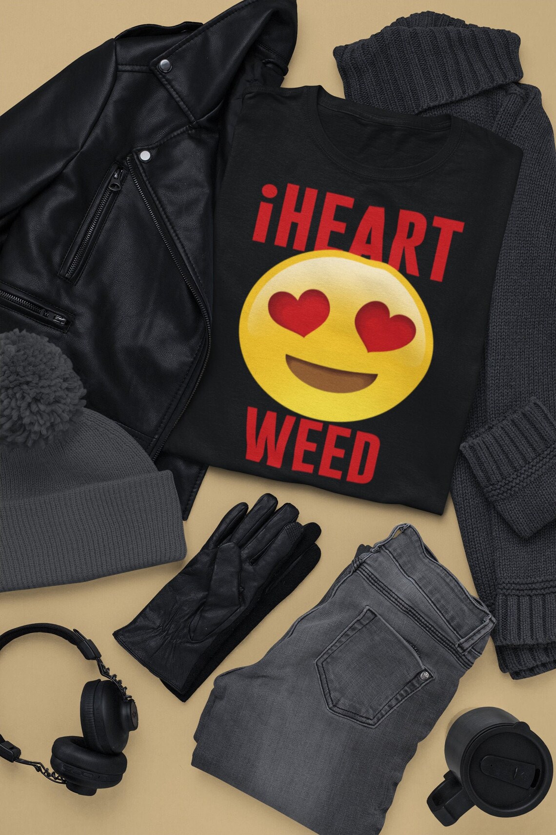 I Heart Weed | Marijuana Tee | Cannabis T-shirt | Stoner T Shirt ...