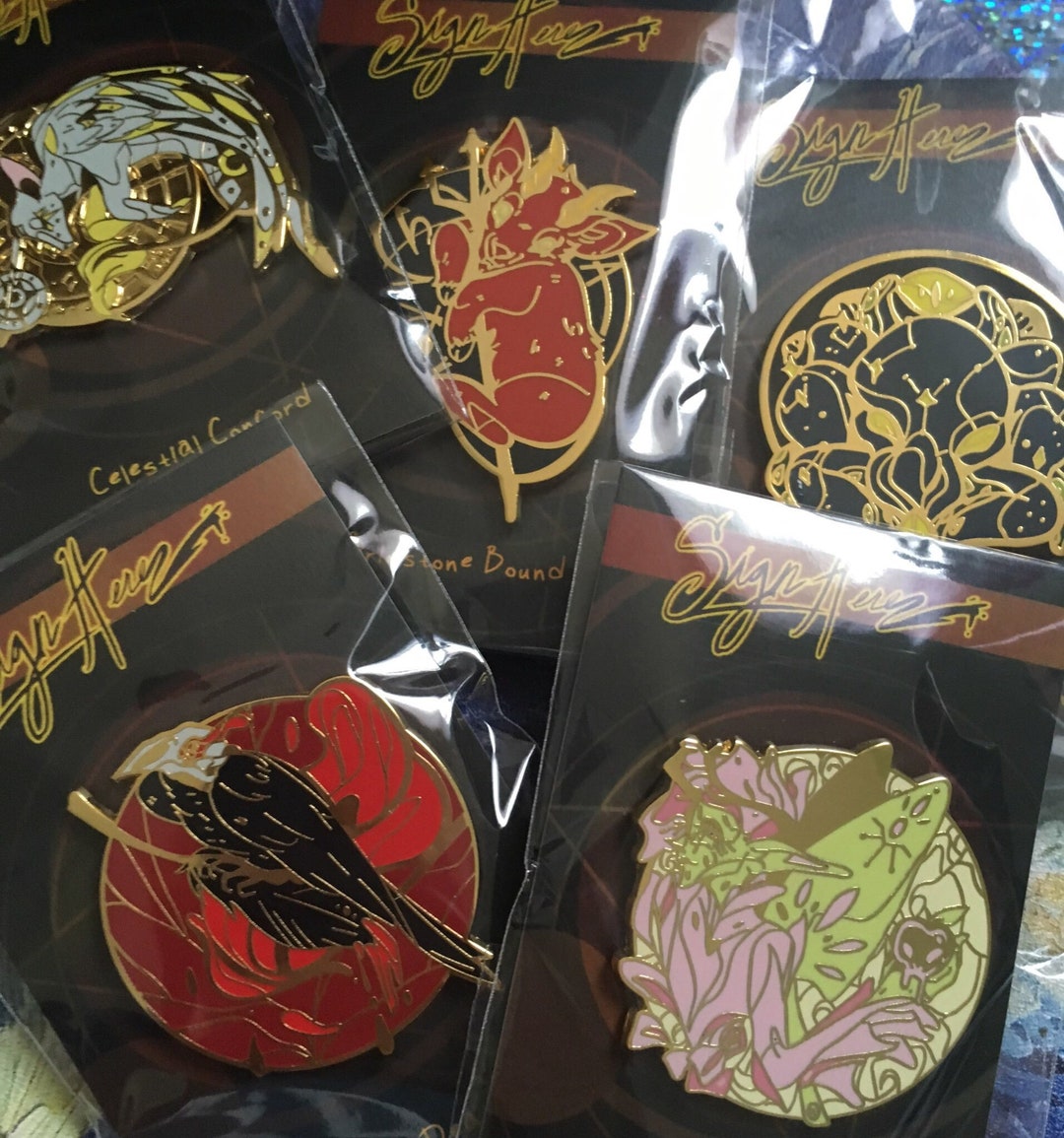 Sign Here Enamel Pins - Etsy