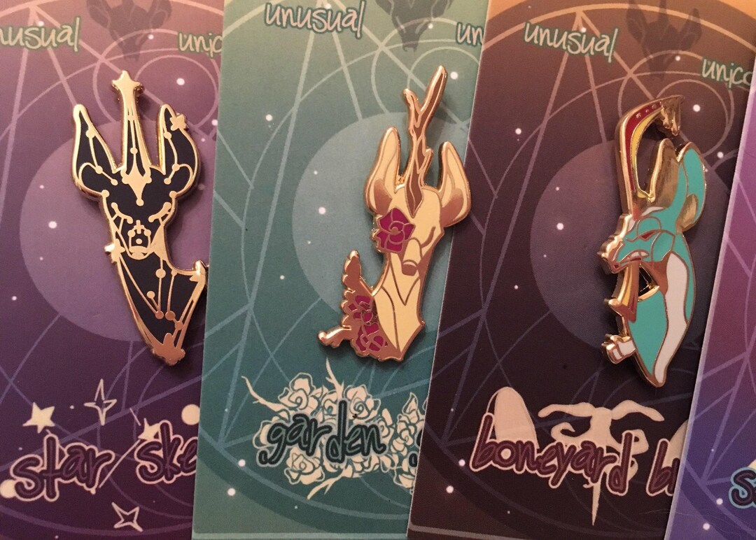 Unusual Unicorn Enamel Pins - Etsy