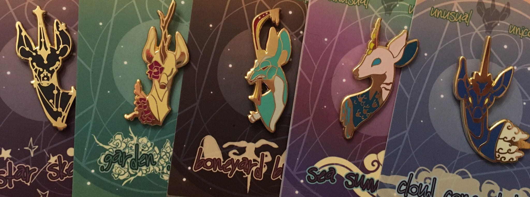 Unusual Unicorn Enamel Pins - Etsy
