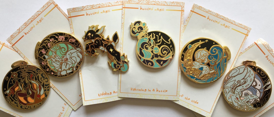 Bottled Magic Enamel Pins - Etsy