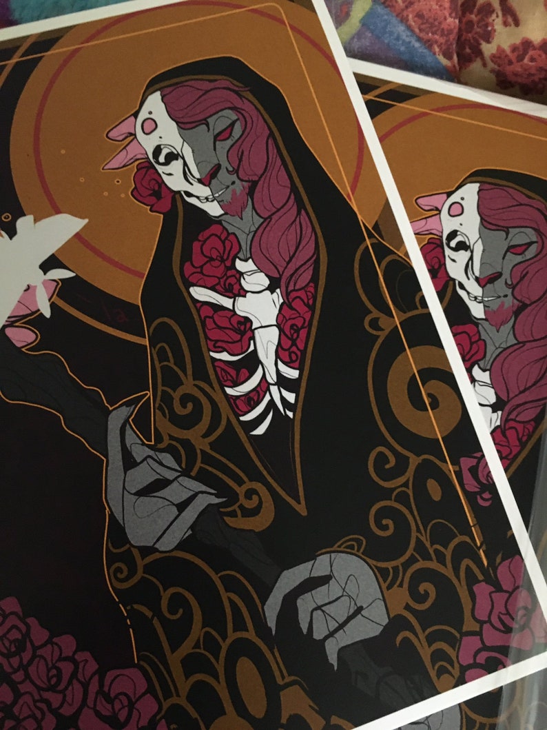 Caduceus Clay as Death Tarot Print | Etsy Australia