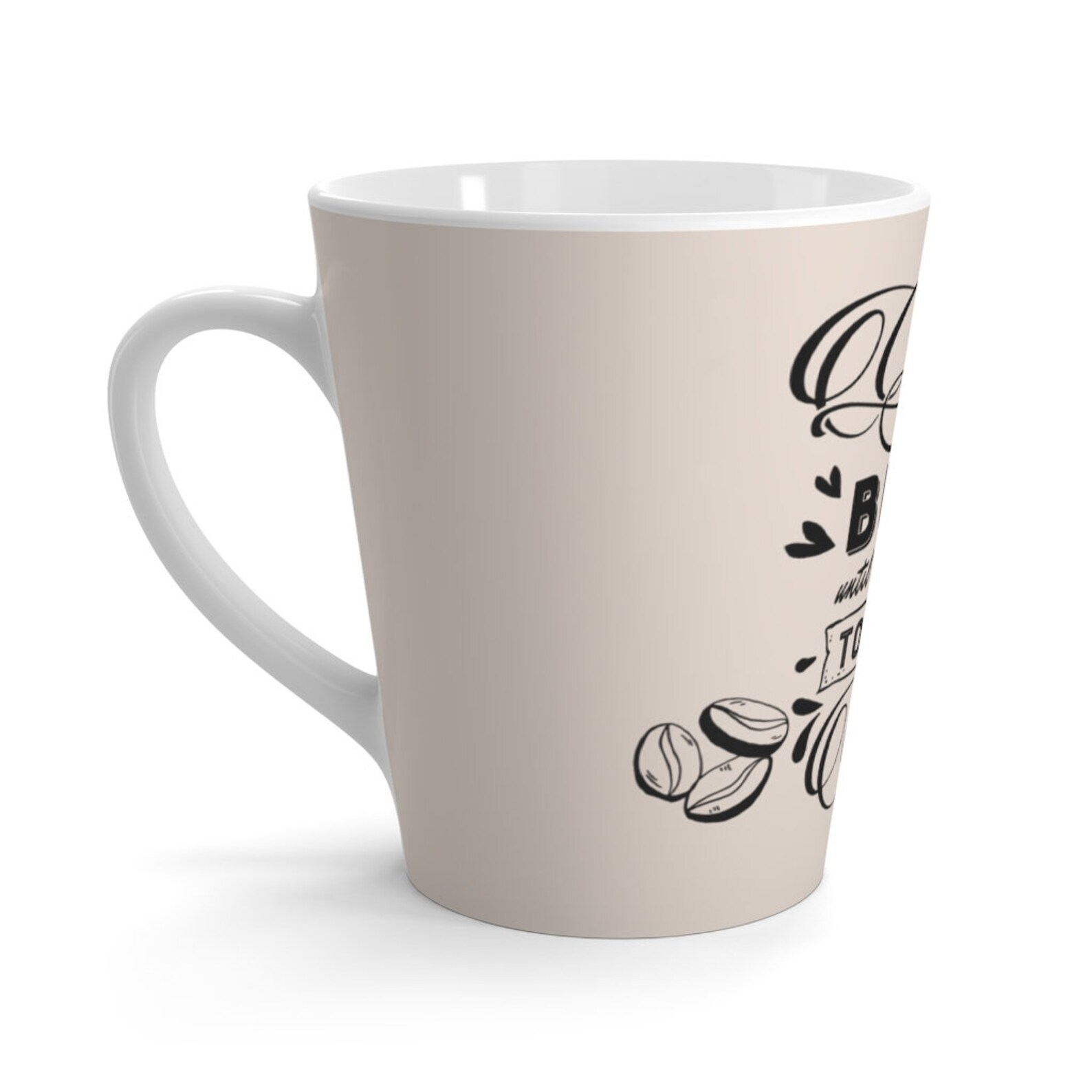 Coffee Latte 12 oz Mug Coffee Mug Ceramic Mugs Mugs for | Etsy