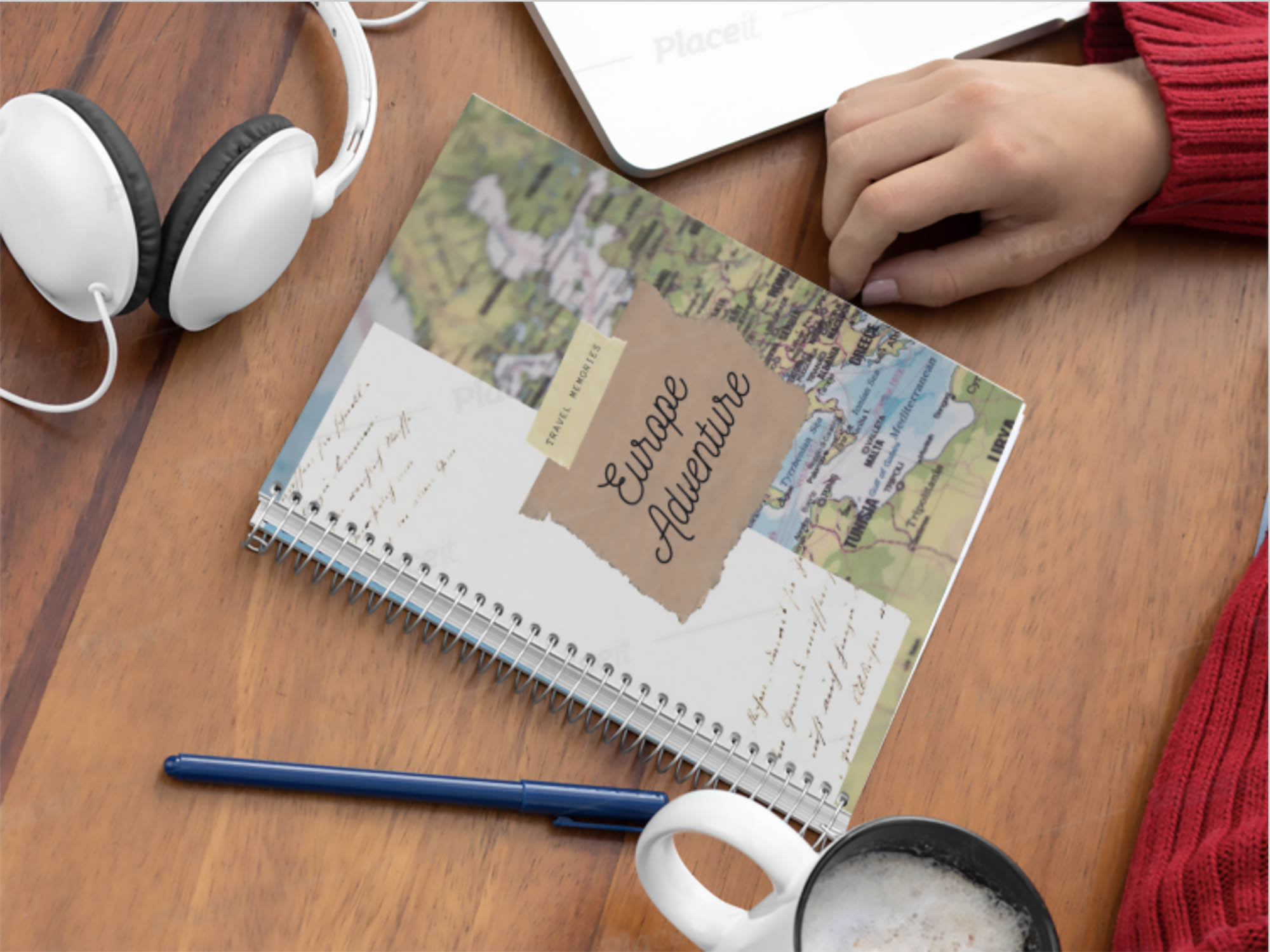 Travel Notebook, Custom Journal, Spiral Journal, Writing Journal ...