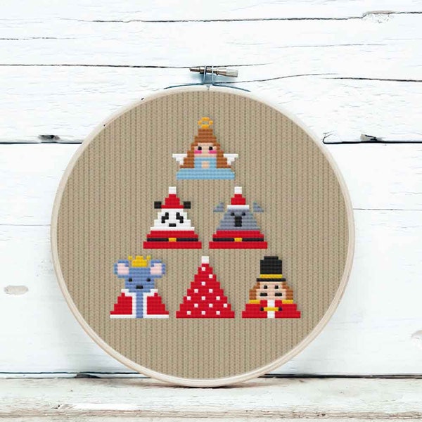 Cross Stitch Pendant - Etsy