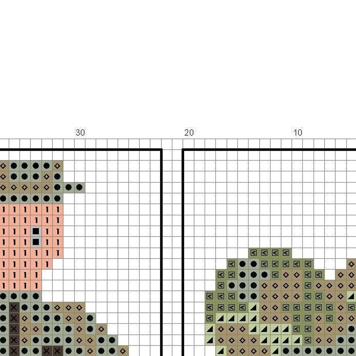 Mini Army Military Cross Stitch Pattern 24 Small Cross - Etsy