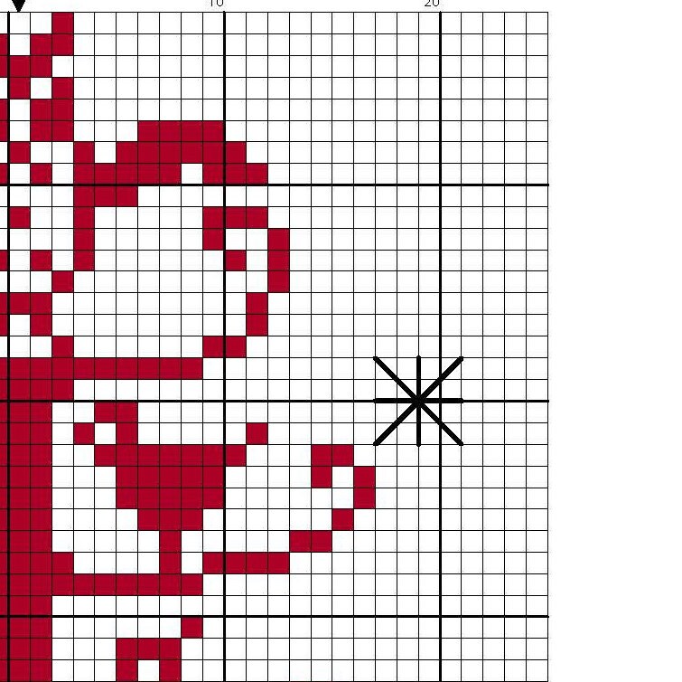 PATTERN : Christmas Card Cross Stitch Pattern 5 Christmas | Etsy