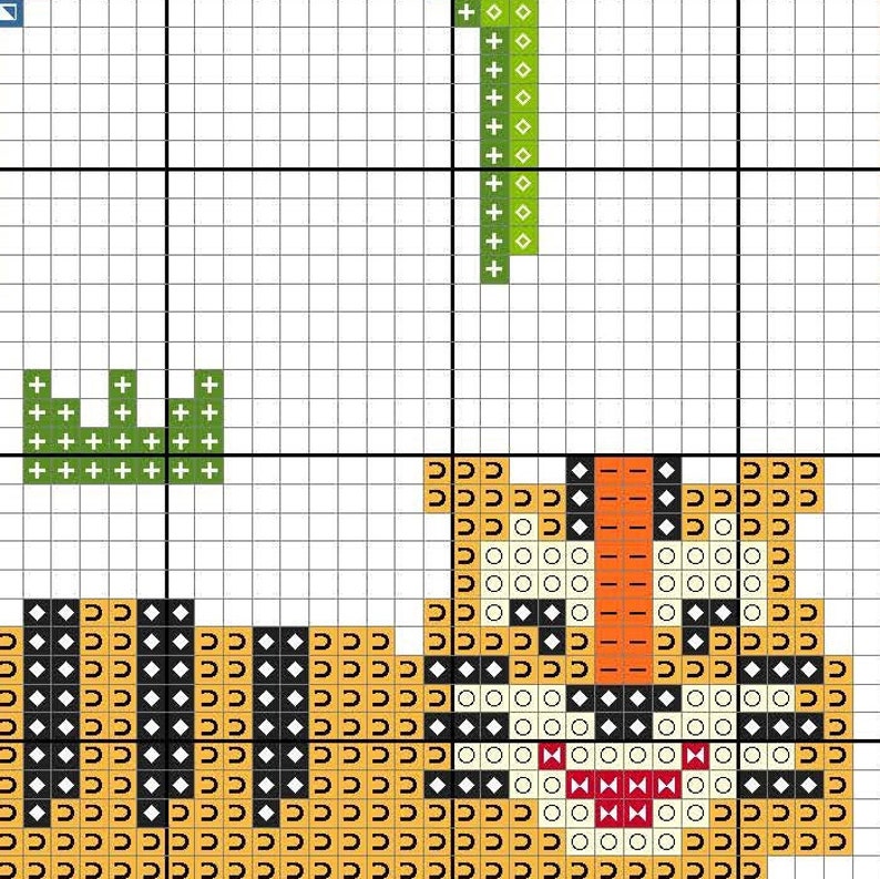 Zoo Animals Cross Stitch Pattern Small Animals Baby | Etsy