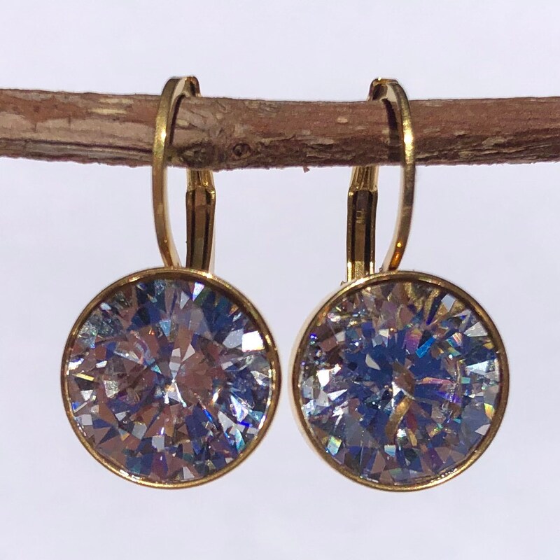 Crystal Earrings - Etsy