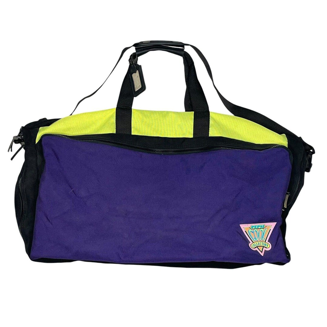 Vintage 90s Pepsi Cool Collection Hanging Garment Bag Travel Suitcase ...