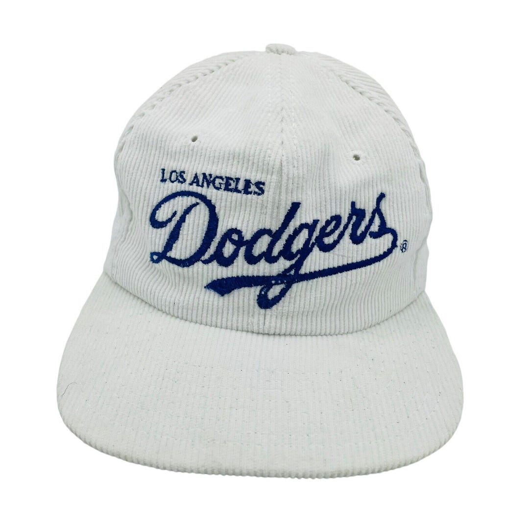 Vintage Los Angeles LA Dodgers Corduroy Hat Dodger Twins Enterprise MLB ...