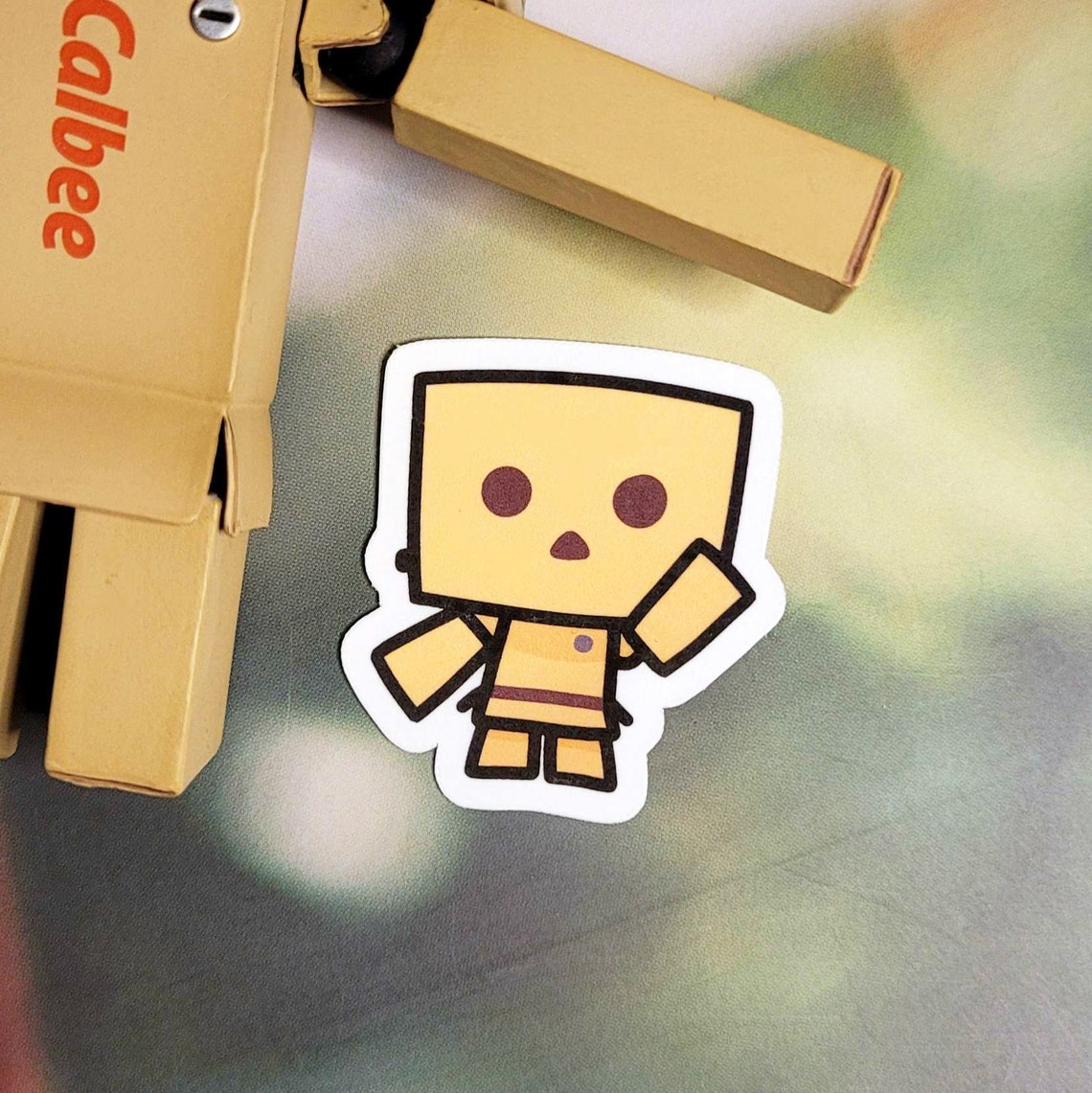 Cute Danboard Sticker Set, No Thoughts Head Empty, Danbo Sticker, Smol ...