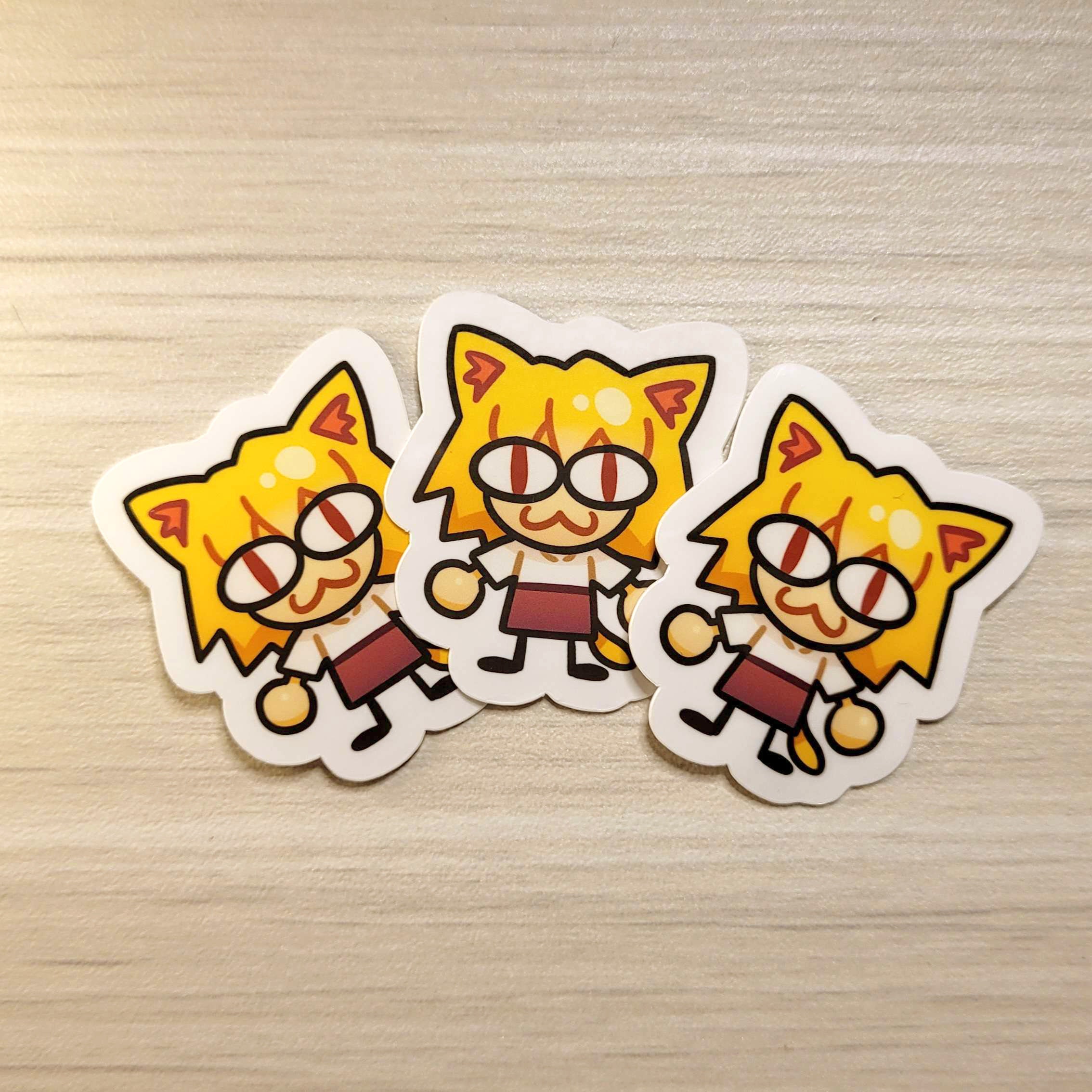 Small Neco Arc Sticker Set, Melty Blood, Neco Arc Decal, Funny Anime ...