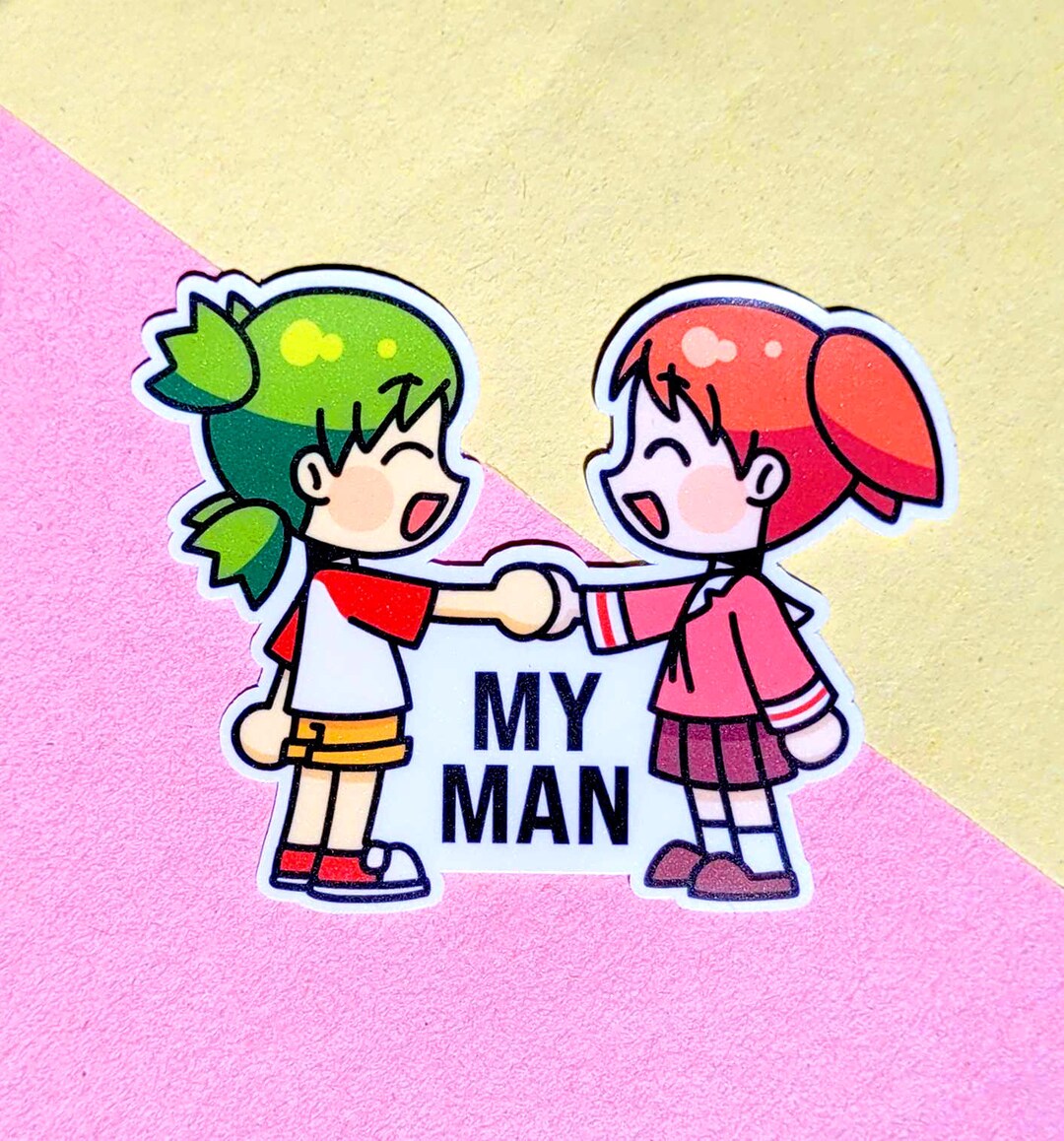 Yotsuba Chiyo My Man Sticker, Azumanga Sticker, Anime Decal, Manga ...