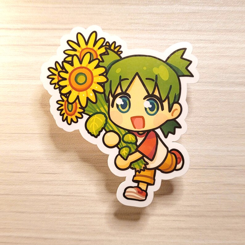 Yotsuba Sticker Combo, Manga Decal, Yotsubato Sticker, Cute Anime Girl ...