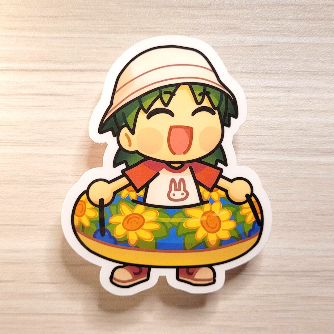 Summer Fun Yotsuba Sticker, Manga Decal, Yotsubato Sticker, Cute Anime ...