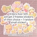 Chiikawa Sticker Sheet, Dessert Stickers, Chiikawa Decal, Hachiware ...