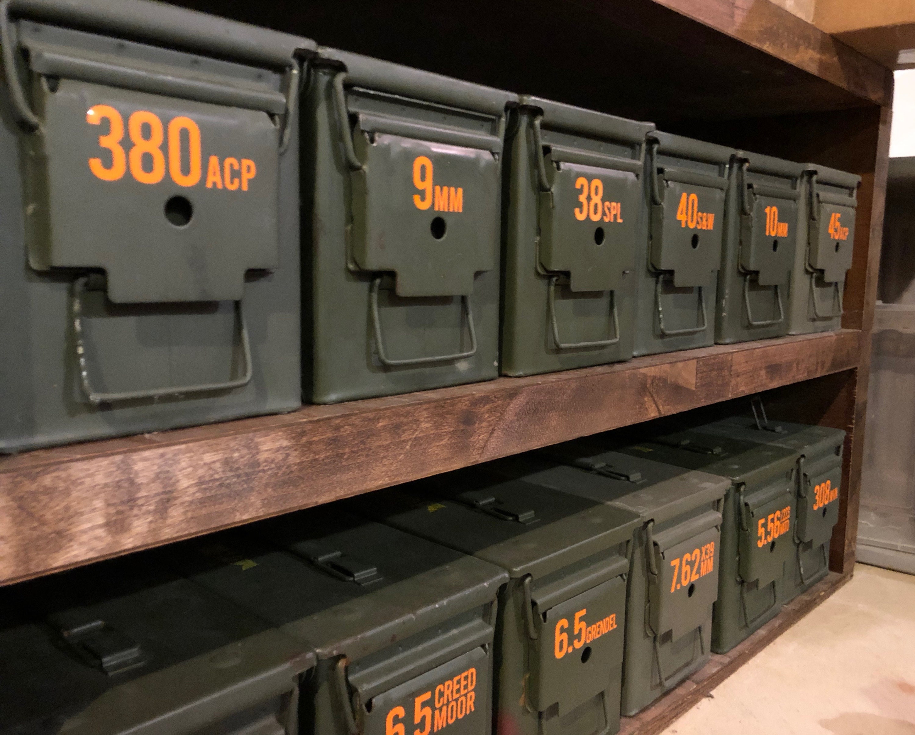 Ammo Can Decals - Revolver Pack - Etsy