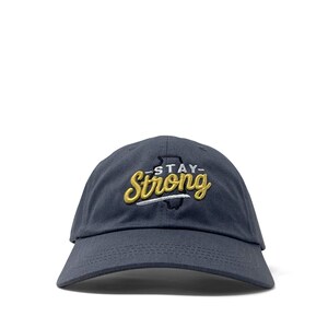 Custom Stay Strong / Cotton Twill Hat any State - Etsy