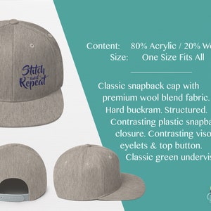 World Map / Snapback Hat - Etsy