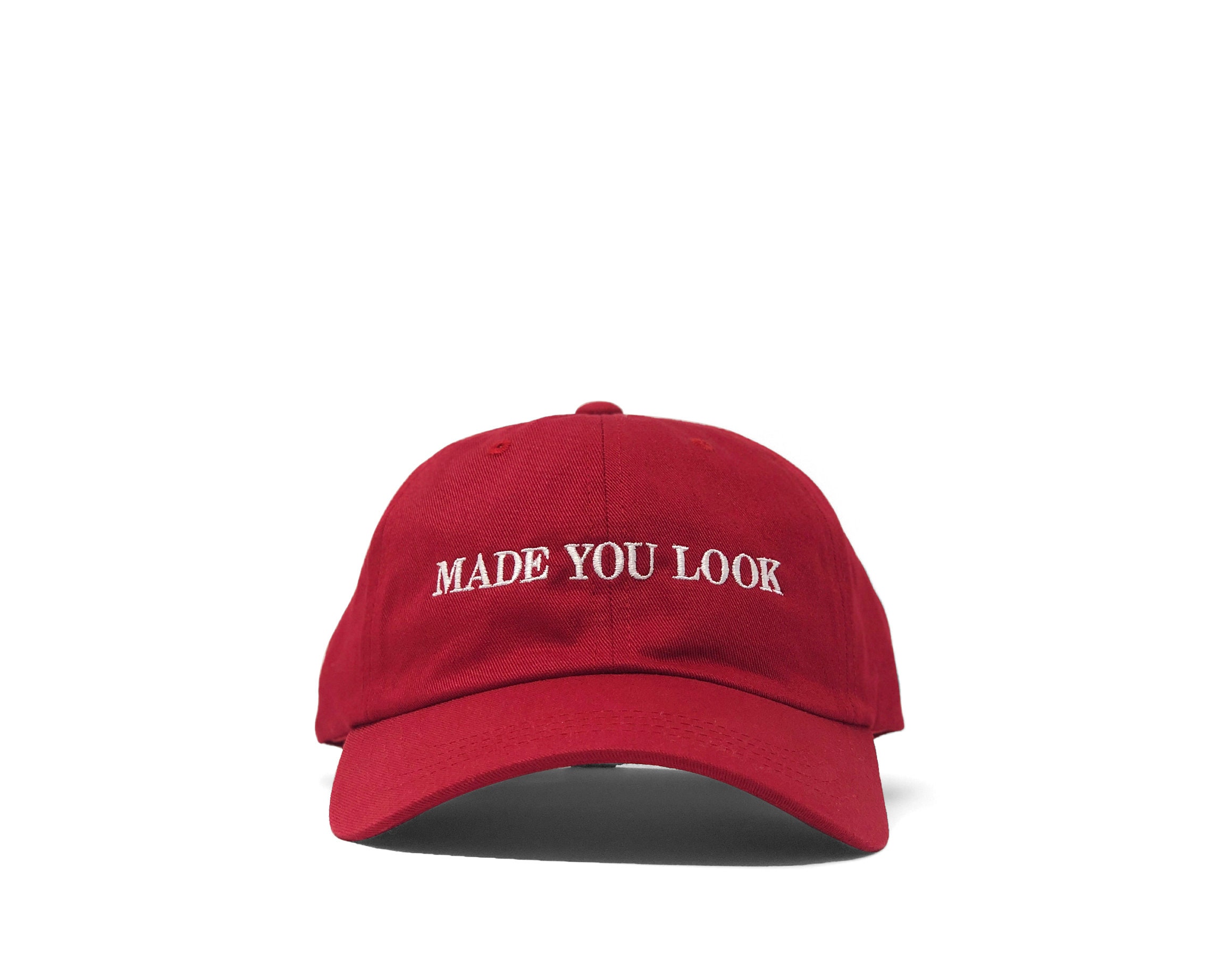 Made You Look / cotton twill hat | Etsy