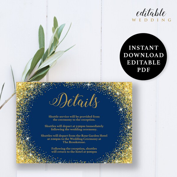 Navy Blue Card - Etsy