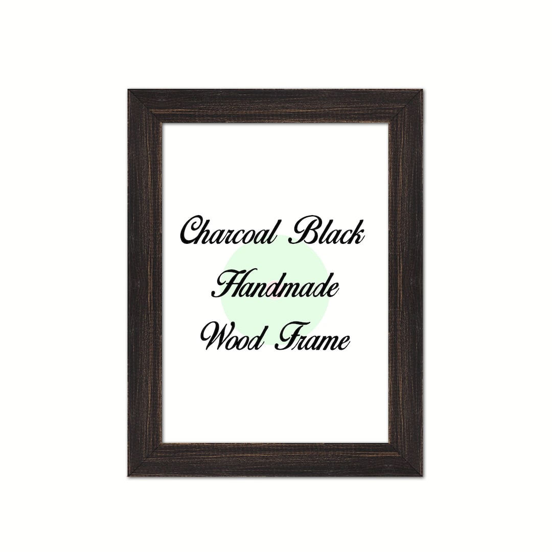 Charcoal Black Wood Frame, Wholesale, Farmhouse, Shabby Chic ...