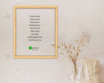 Light Wood Frames | Etsy