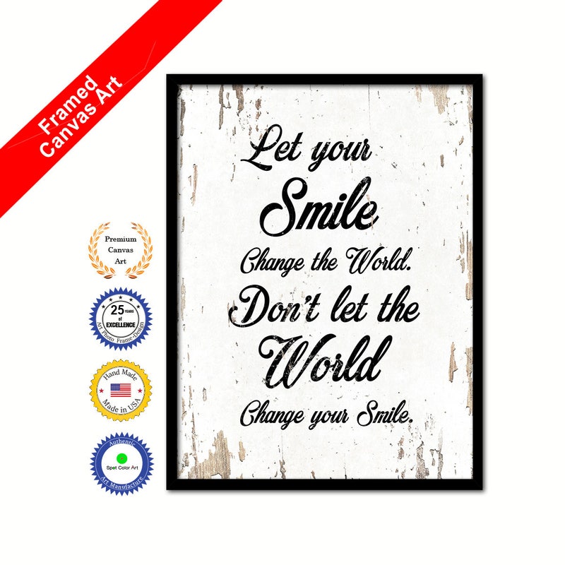 Let Your Smile - Etsy