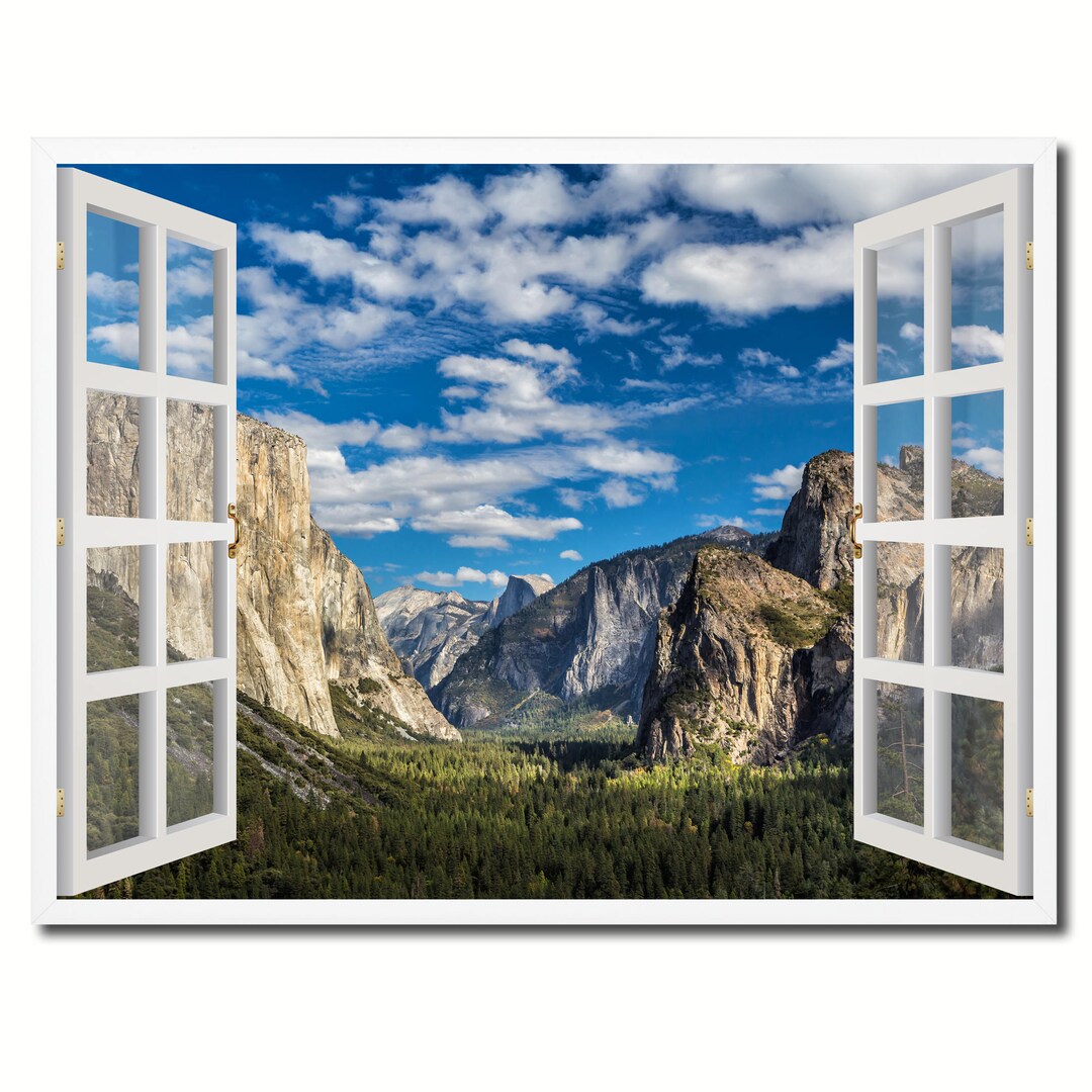 Tunnel View Yosemite National Park California Picture French Window ...