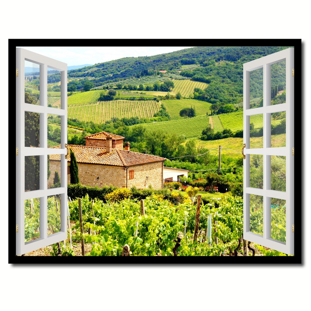 Custom for Deb Romano Wine Vineyards Tuscany Italy Picture French ...