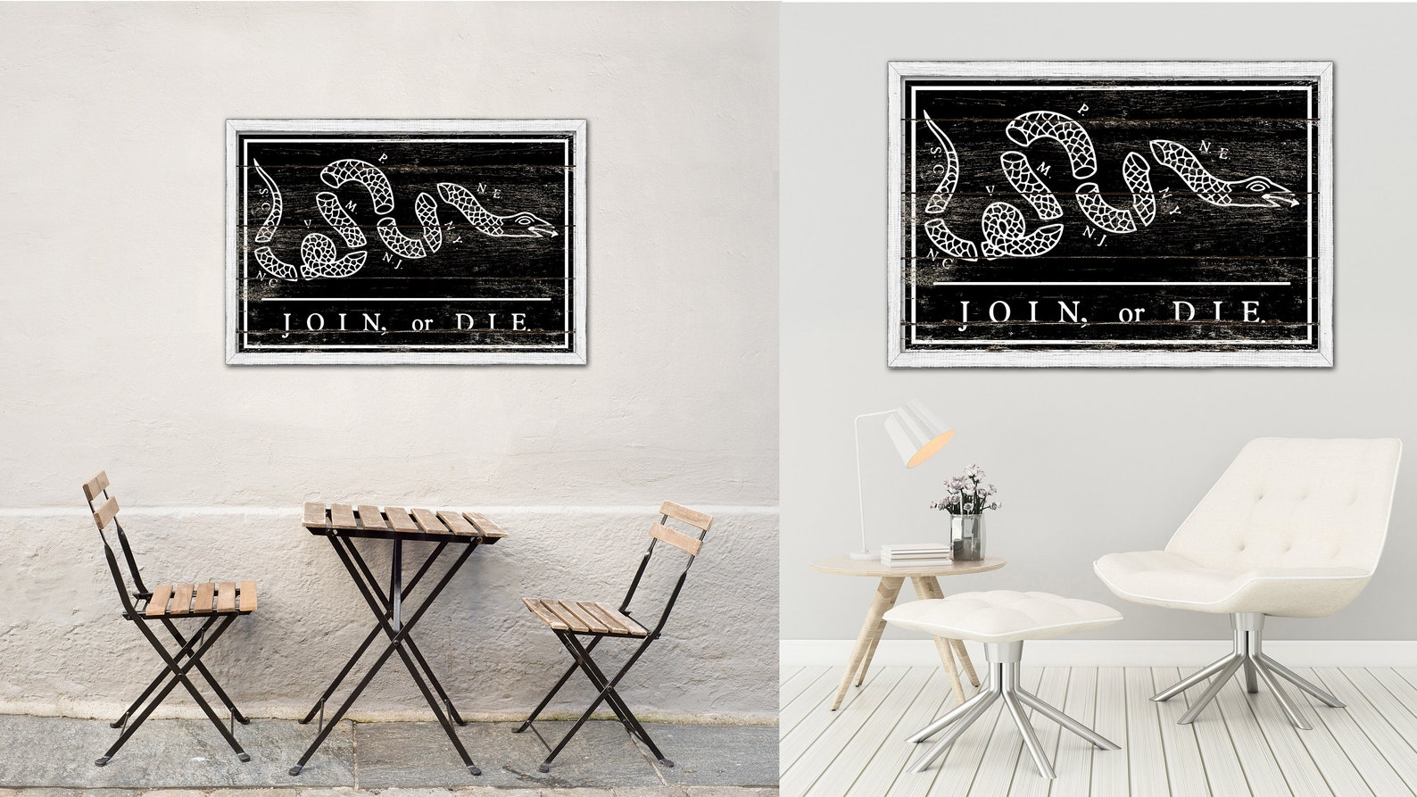 US Join or Die Snake Colonial Revolutionary War Black Military Flag ...