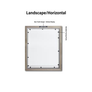 Aqua Sky Wood Frame, Cottage Beach Decor, Wood Frame, Perfect for ...