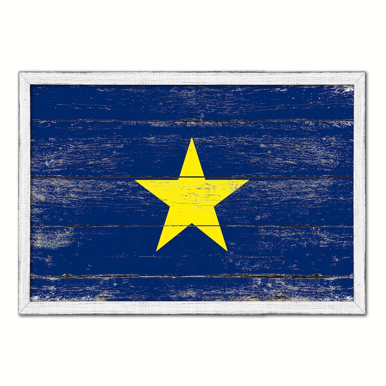Burnet's 1st Texas Republic 1836-1839 Military Flag White - Etsy