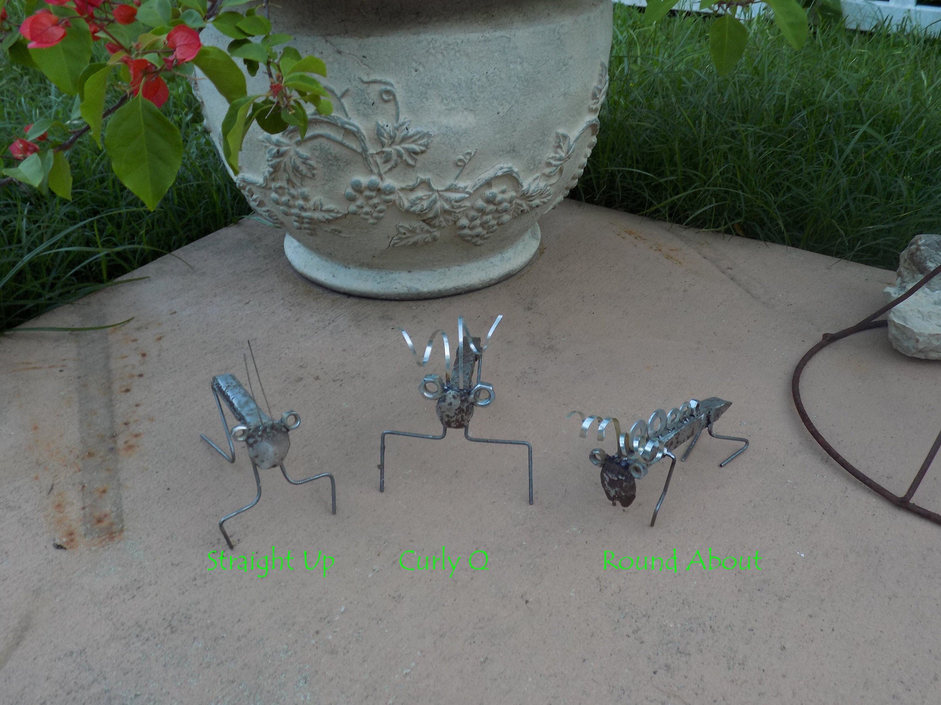 Adorable Railroad Spike Grasshoppers be sure to identify the | Etsy