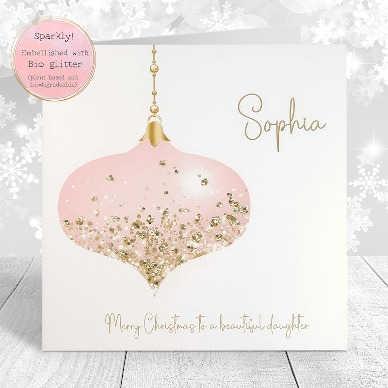 Christmas Bauble Christmas Cards - Etsy UK